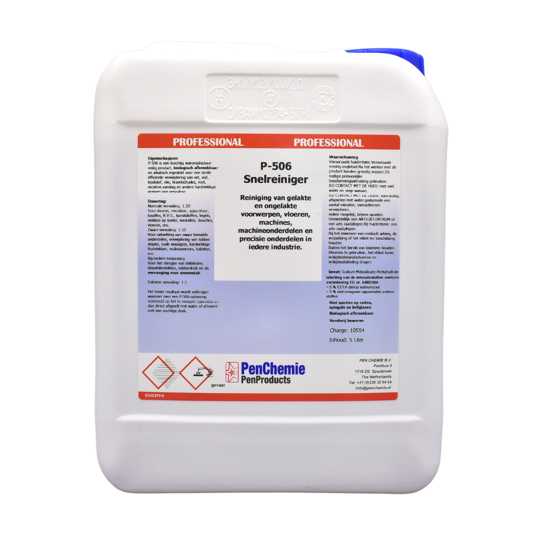 P 506 ontvetter en aanslagverwijderaar